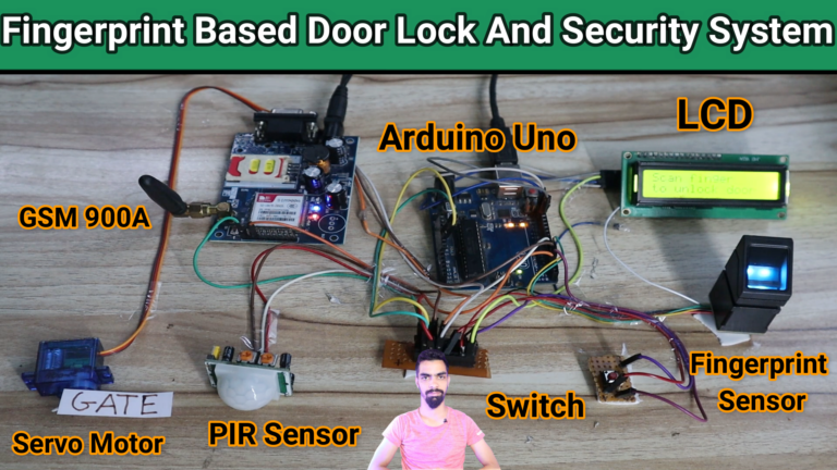 Fingerprint Based Door Lock And Security System By Using Arduino - mytrained :premier ...